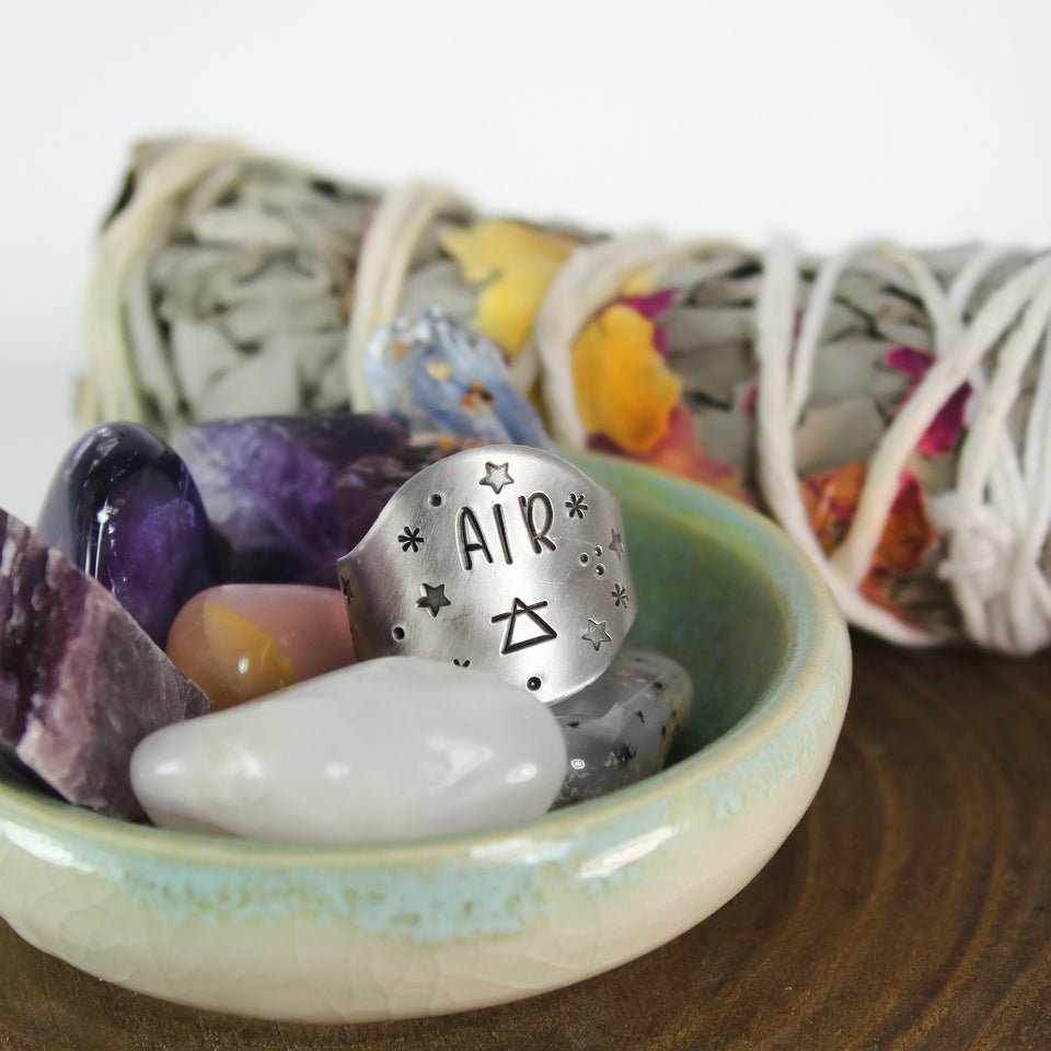 Air Element Ring - Handmade Ring