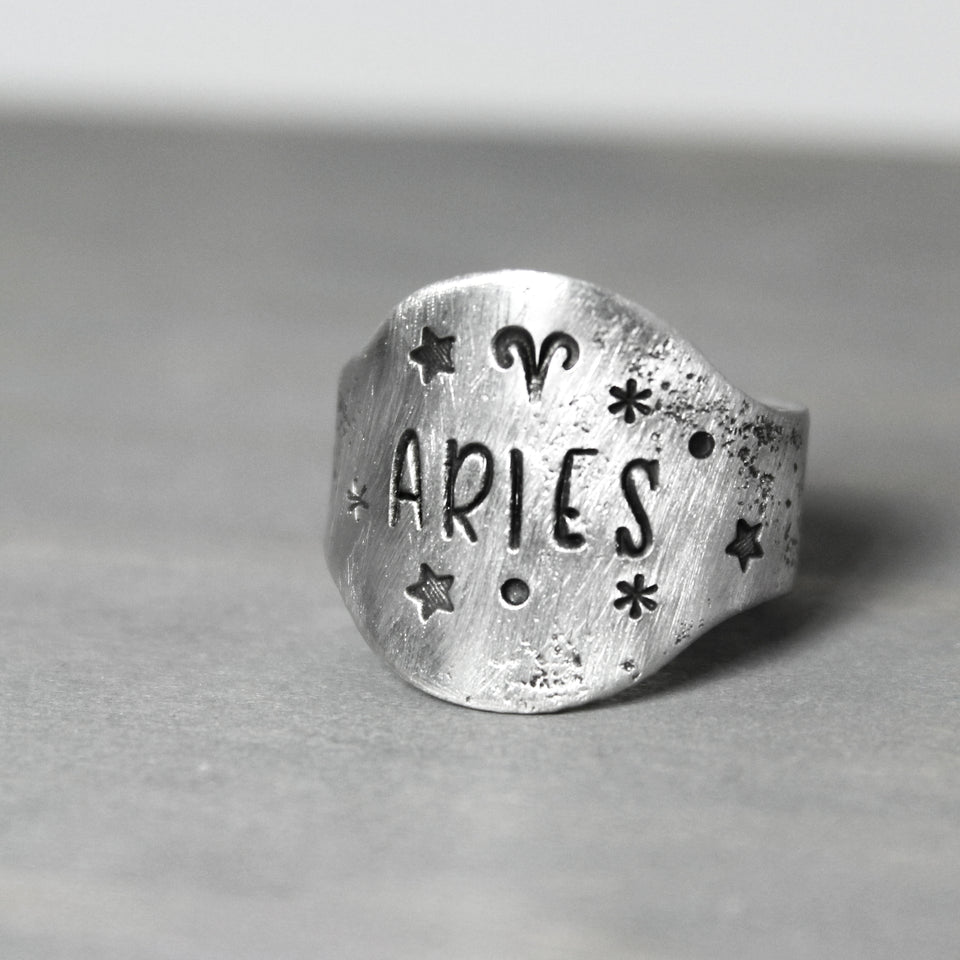 Embrace Your Inner Aries with Our Courageous Aries Ring
