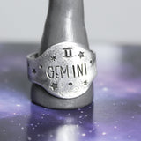 Gemini Zodiac Ring—Connect with Yourself & Shine
