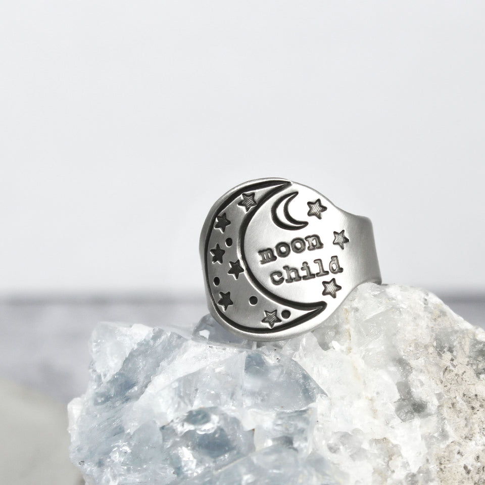 Moon Child Ring Metaphysical Jewelry & Gifts