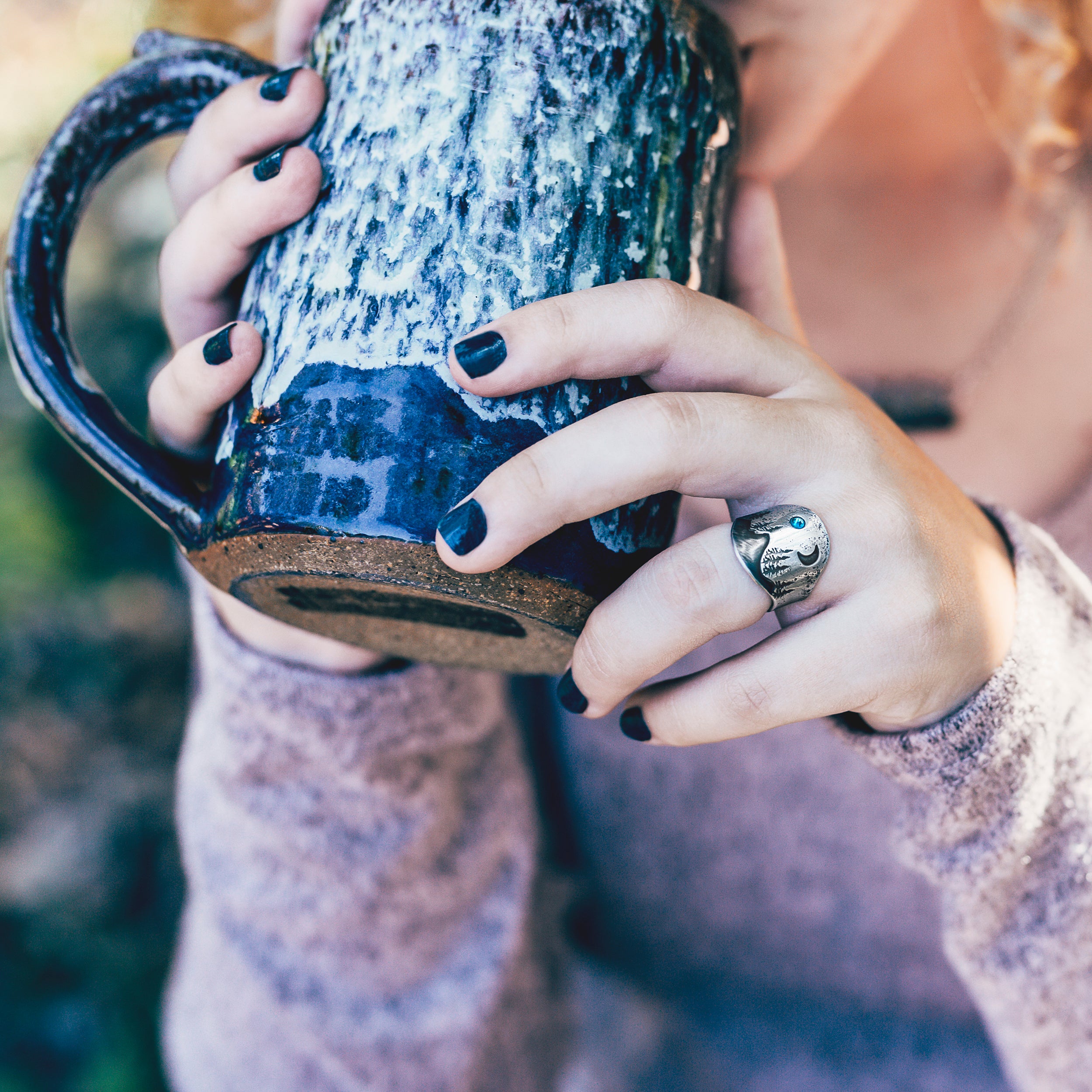 Mountain Range Ring | Handmade Mountain Jewelry from Pure Impressions