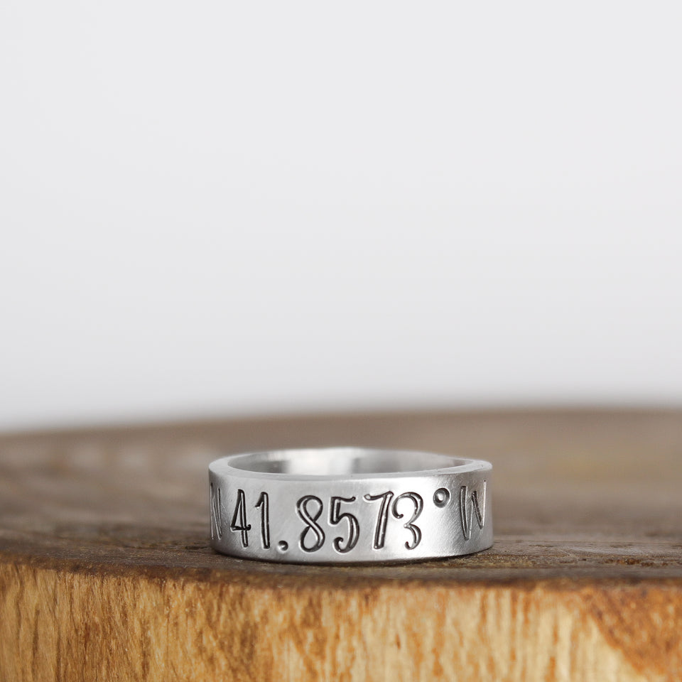 Handmade Coordinate Ring - Handmade Jewelry | Pure Impressions