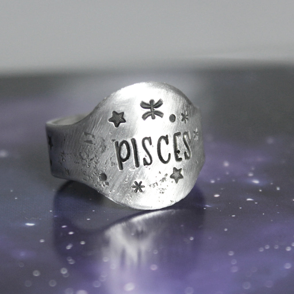 Pisces Zodiac Ring