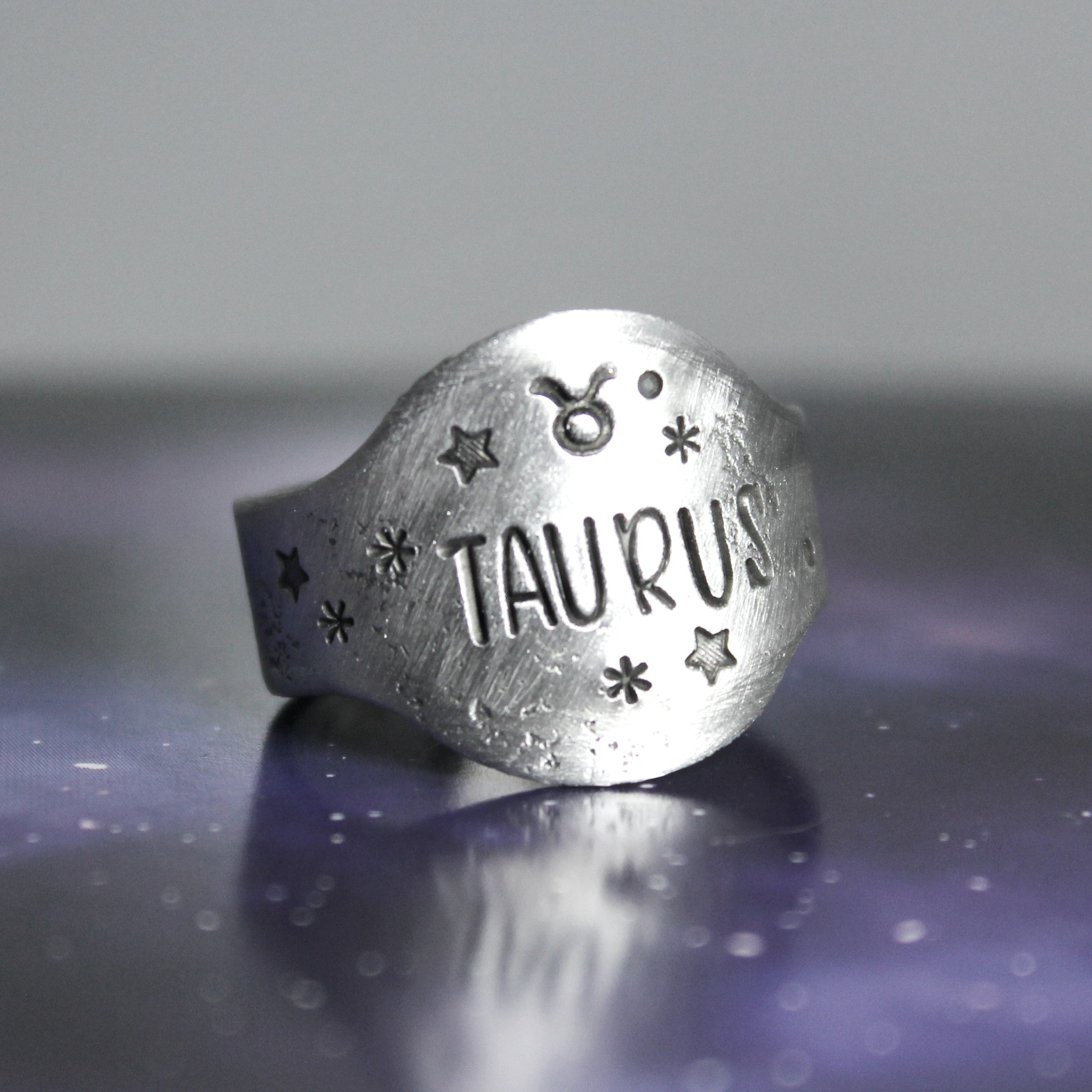 Taurus Zodiac Ring Zodiac Jewelry