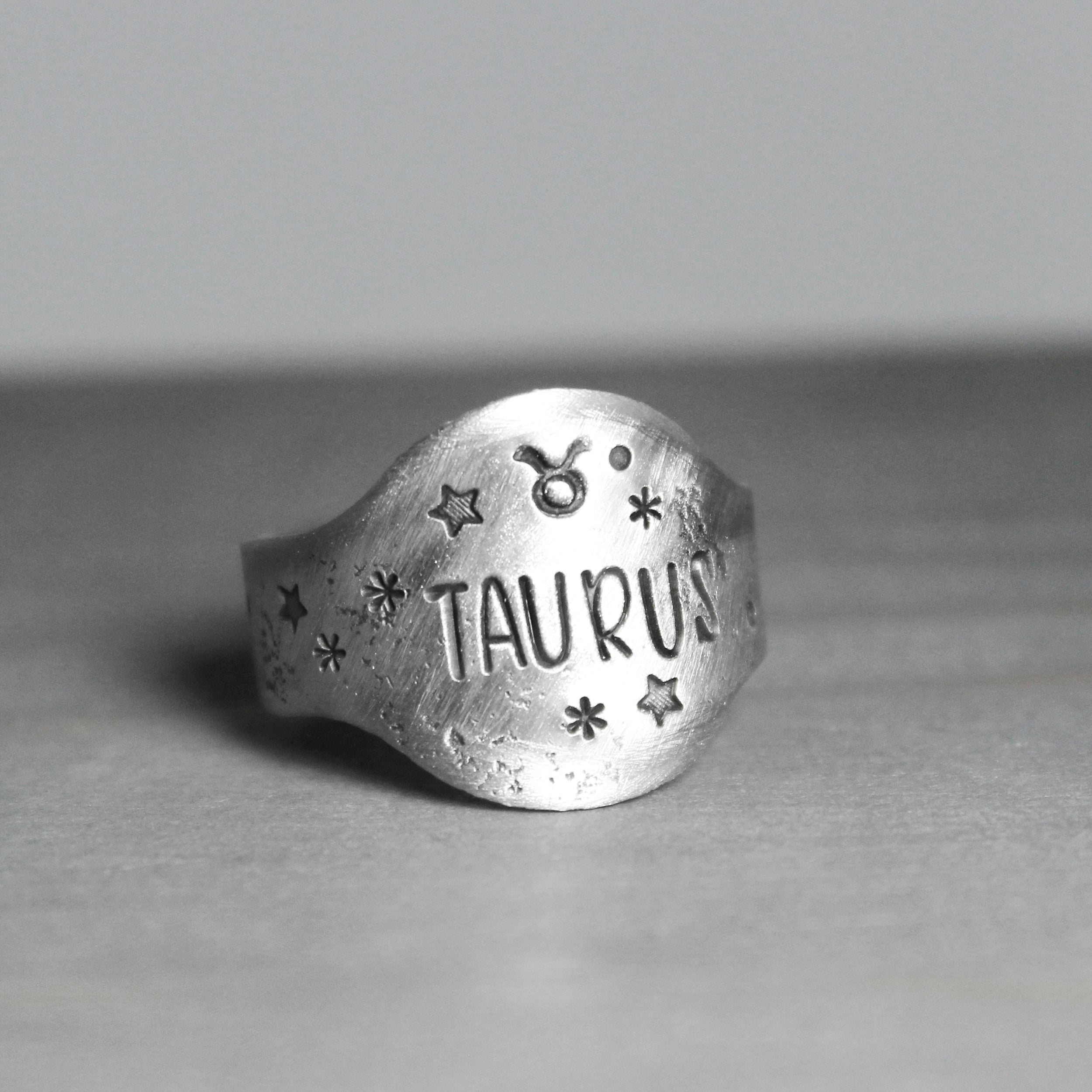 Taurus Zodiac Ring Zodiac Jewelry