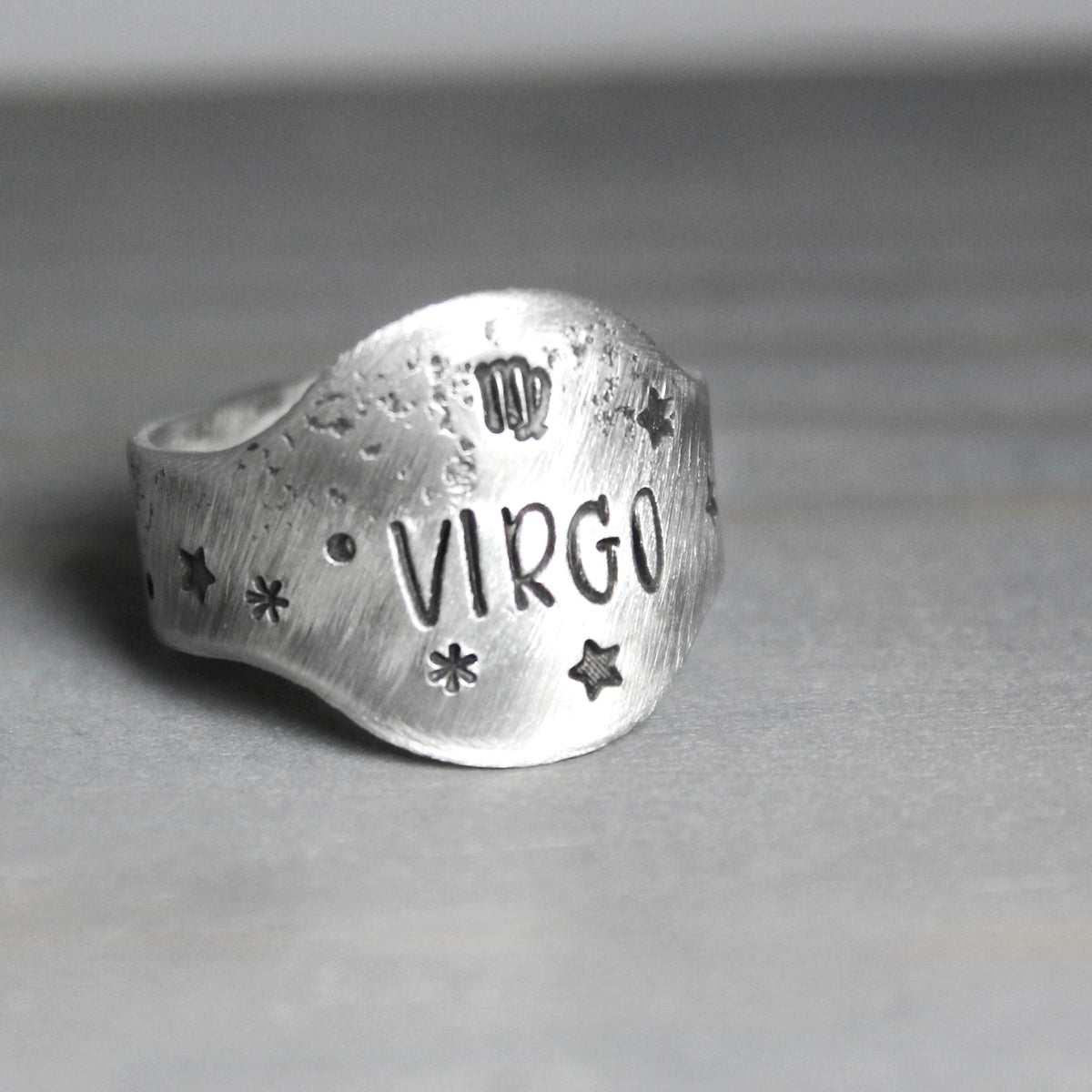 Virgo Zodiac Ring Zodiac Jewelry
