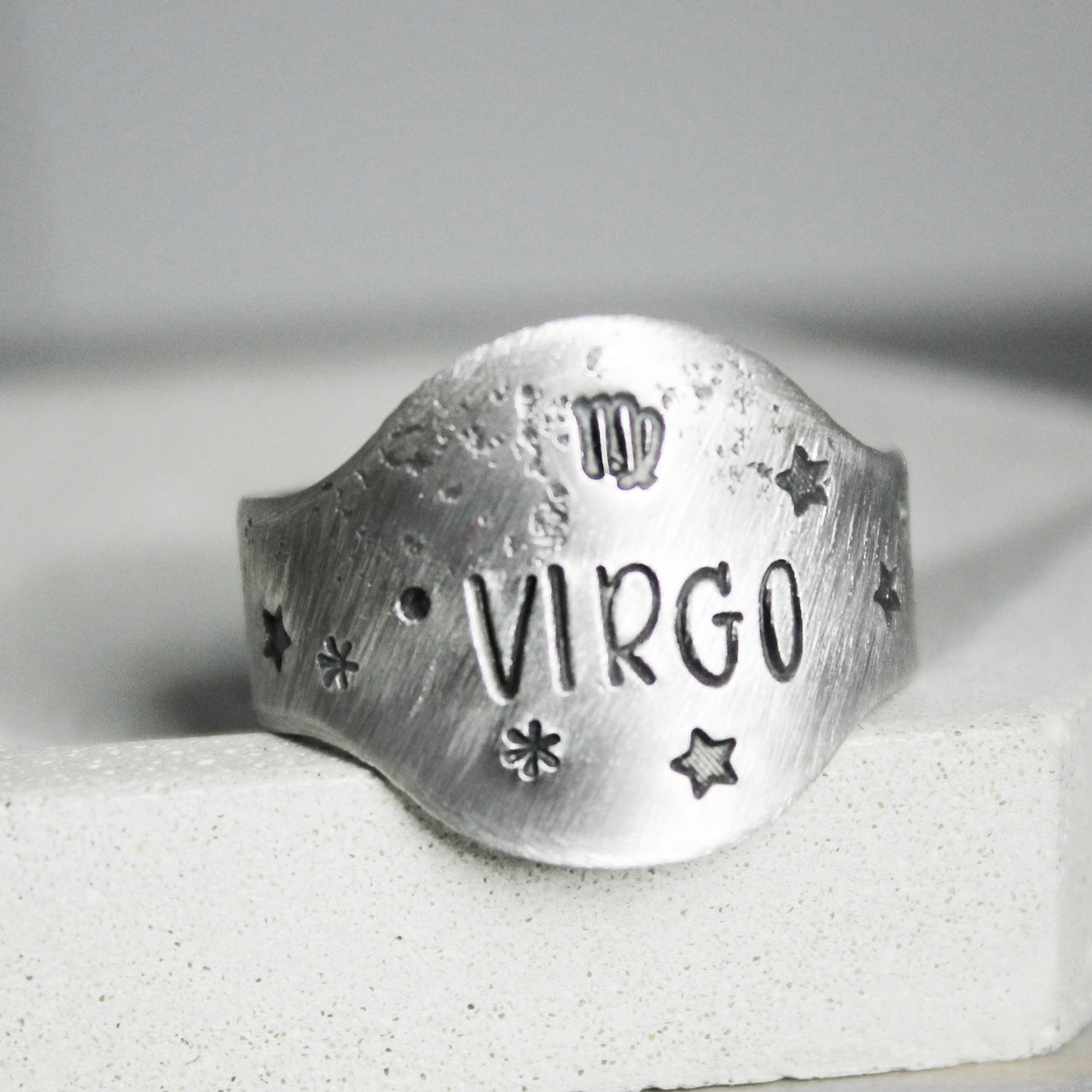 Virgo Zodiac Ring Zodiac Jewelry