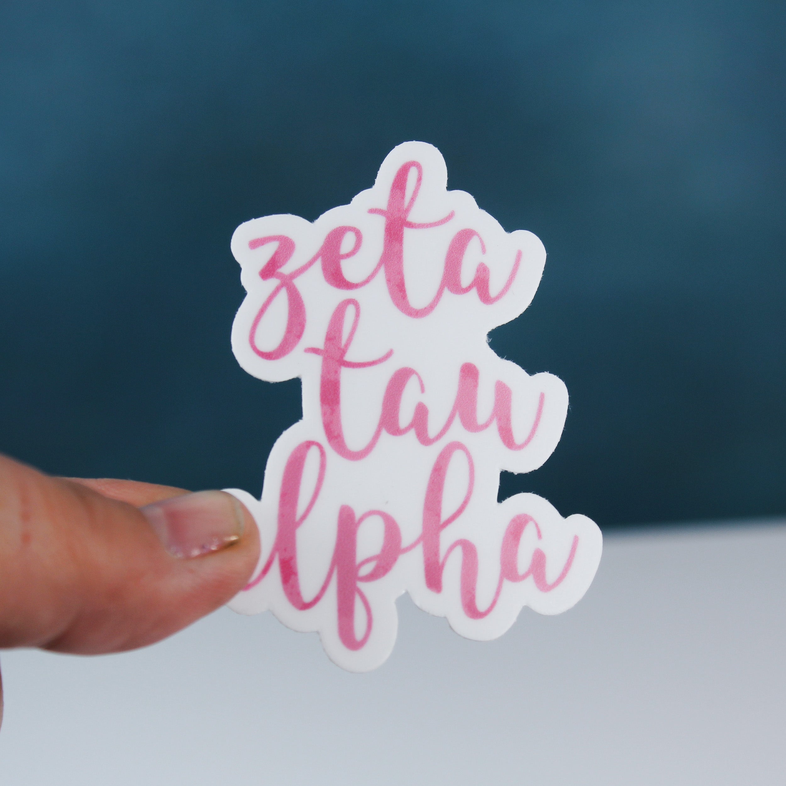 Zeta Tau Alpha Sorority Sticker Sorority Impressions